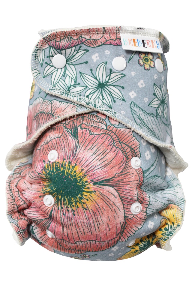 BIO Nohavičková plienka- Divoký mak-S-suchý zips - Rischino.sk