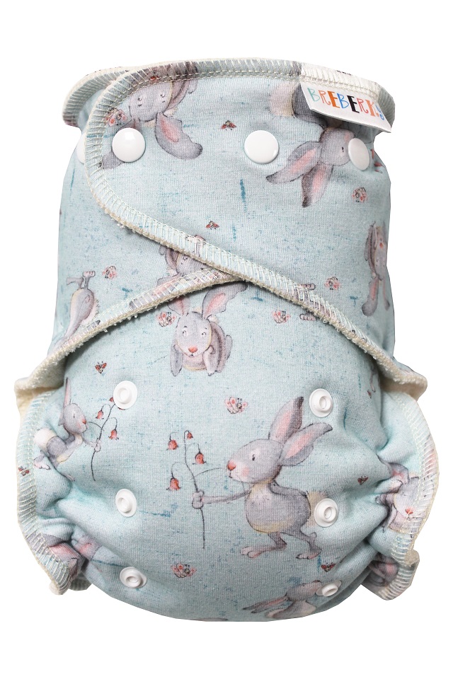 BIO Nohavičková plienka s GOTS - Králiček na čistinku - Rischino.sk